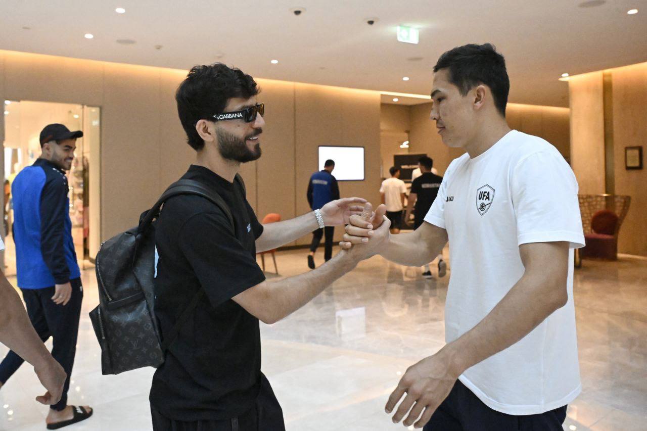 Terma jamoa lageri. Bugun Masharipov qo'shildi va mashg'ulotlar davom ...