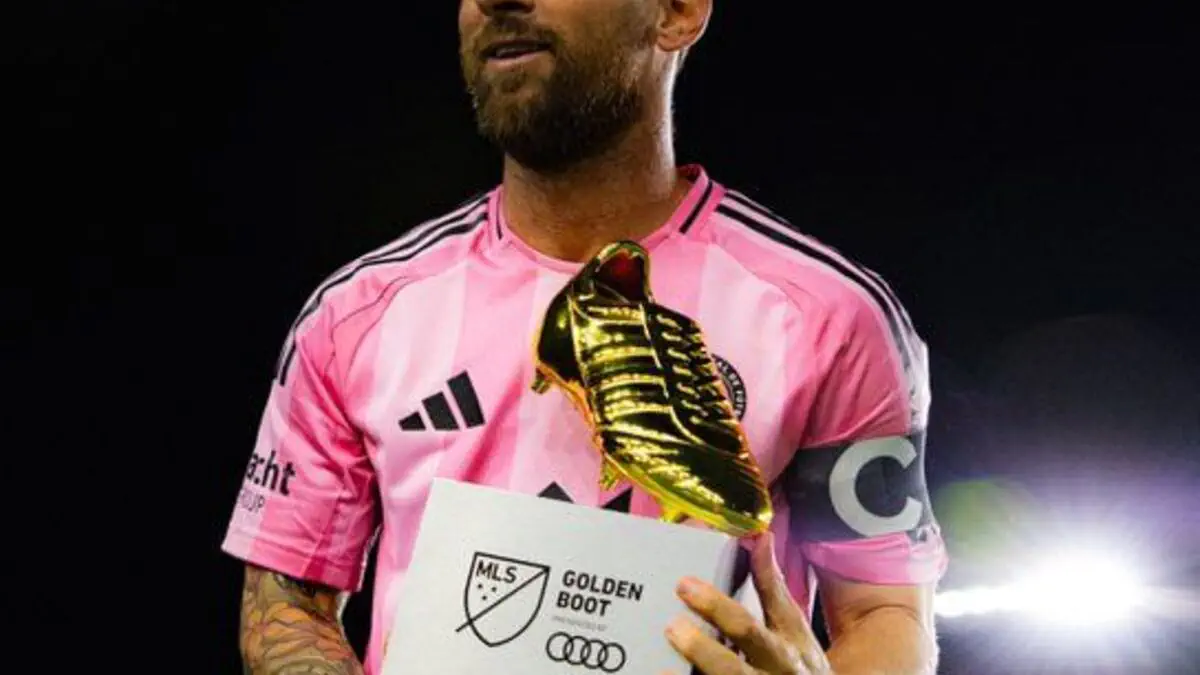 Lionel Messi MLSda \"Oltin butsa\" sovrinini qabul qildi ᐈ Sports24.UZ