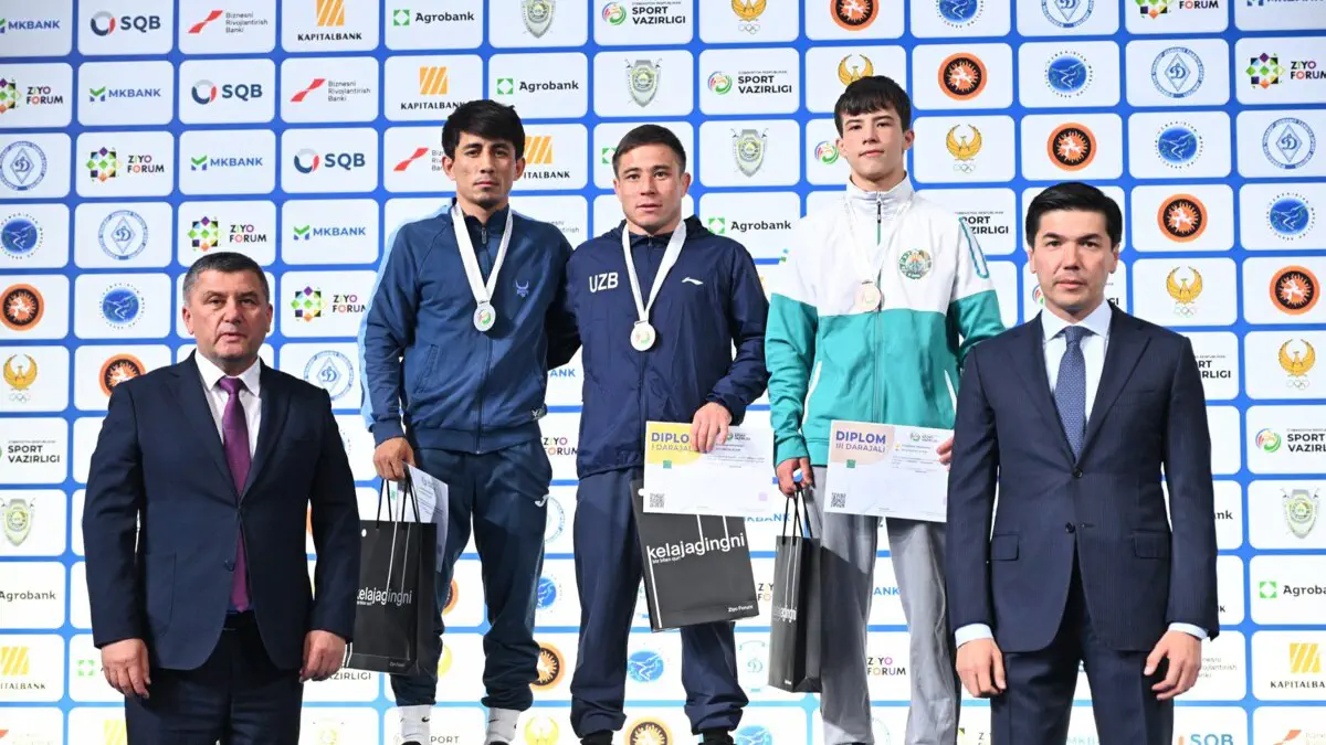 Yunon-rum kurashi. Oʻzbekiston chempionati sovrindorlari taqdirlanishdi ...