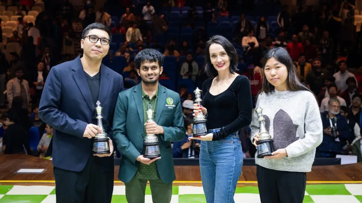 Chess. Tata Steel Chess India Blitz 2026: Uesli So va Karissa Yip ...